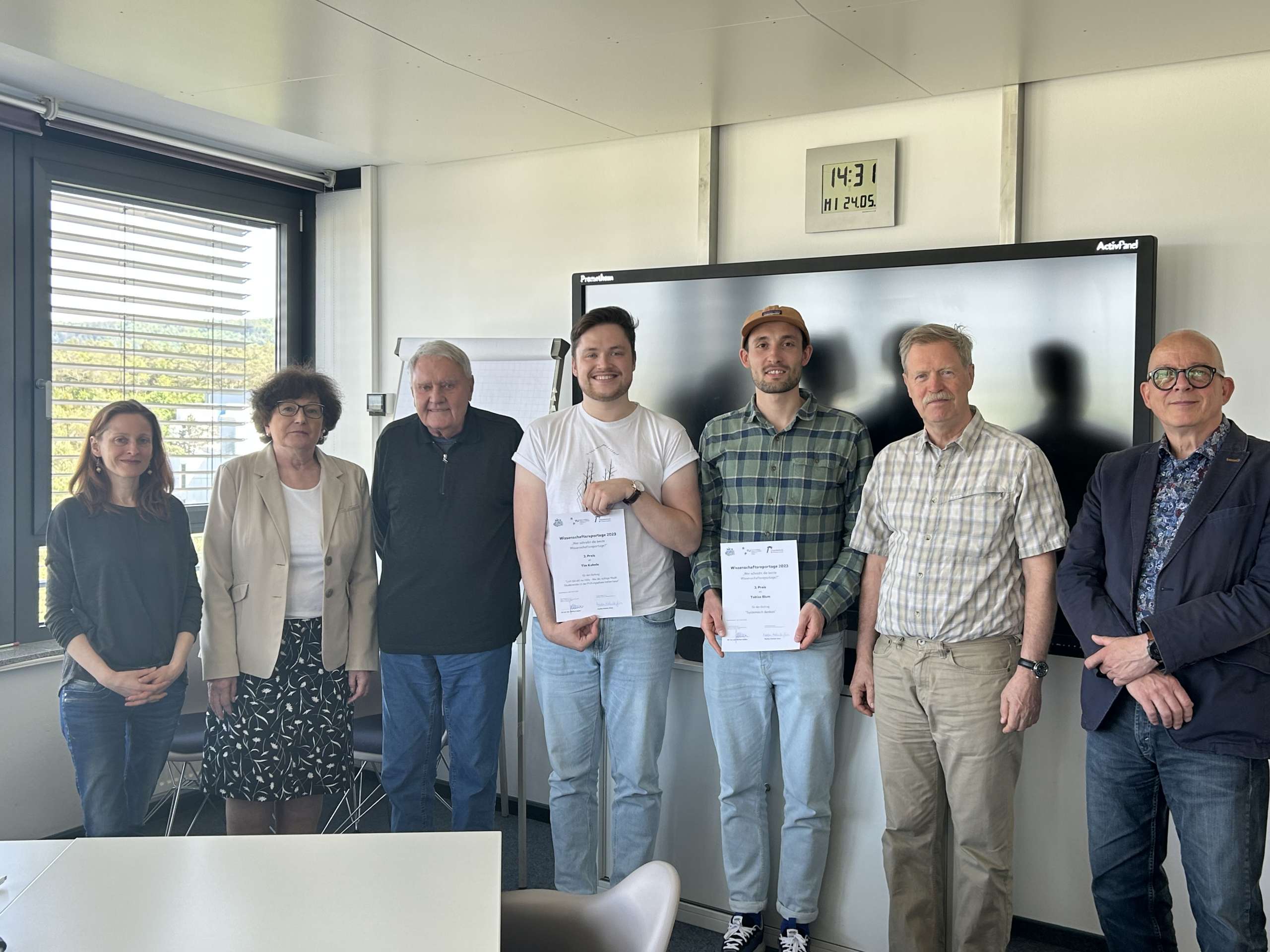 RPTU und Freundeskreis küren Gewinner*innen des Wettbewerbs „Wer ...